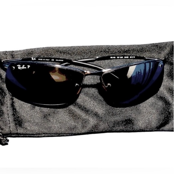Ray-Ban | Accessories | Ray Ban Polarized Grey Gradient Mirrorwrap Mens ...